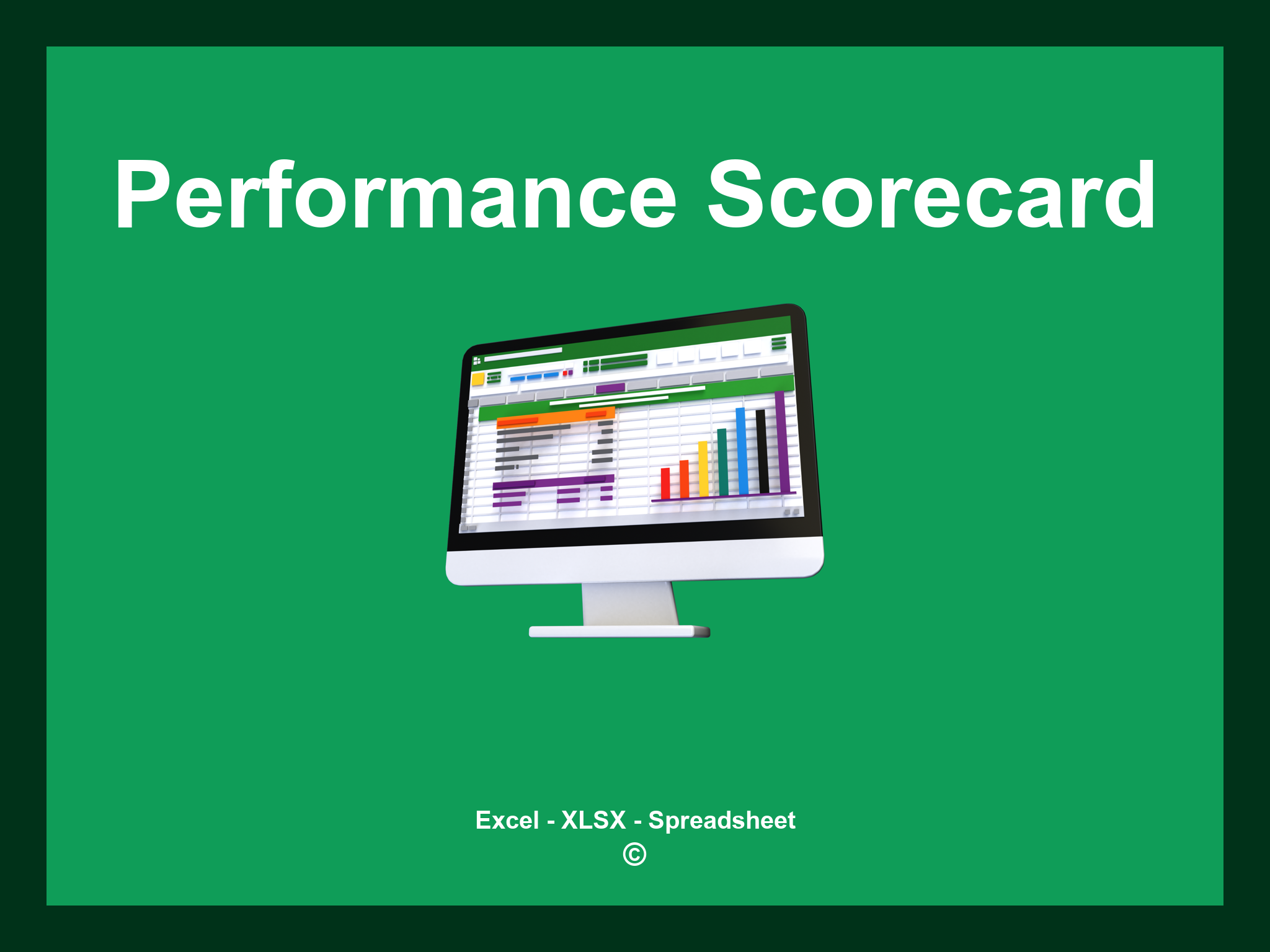 Performance Scorecard Template Excel